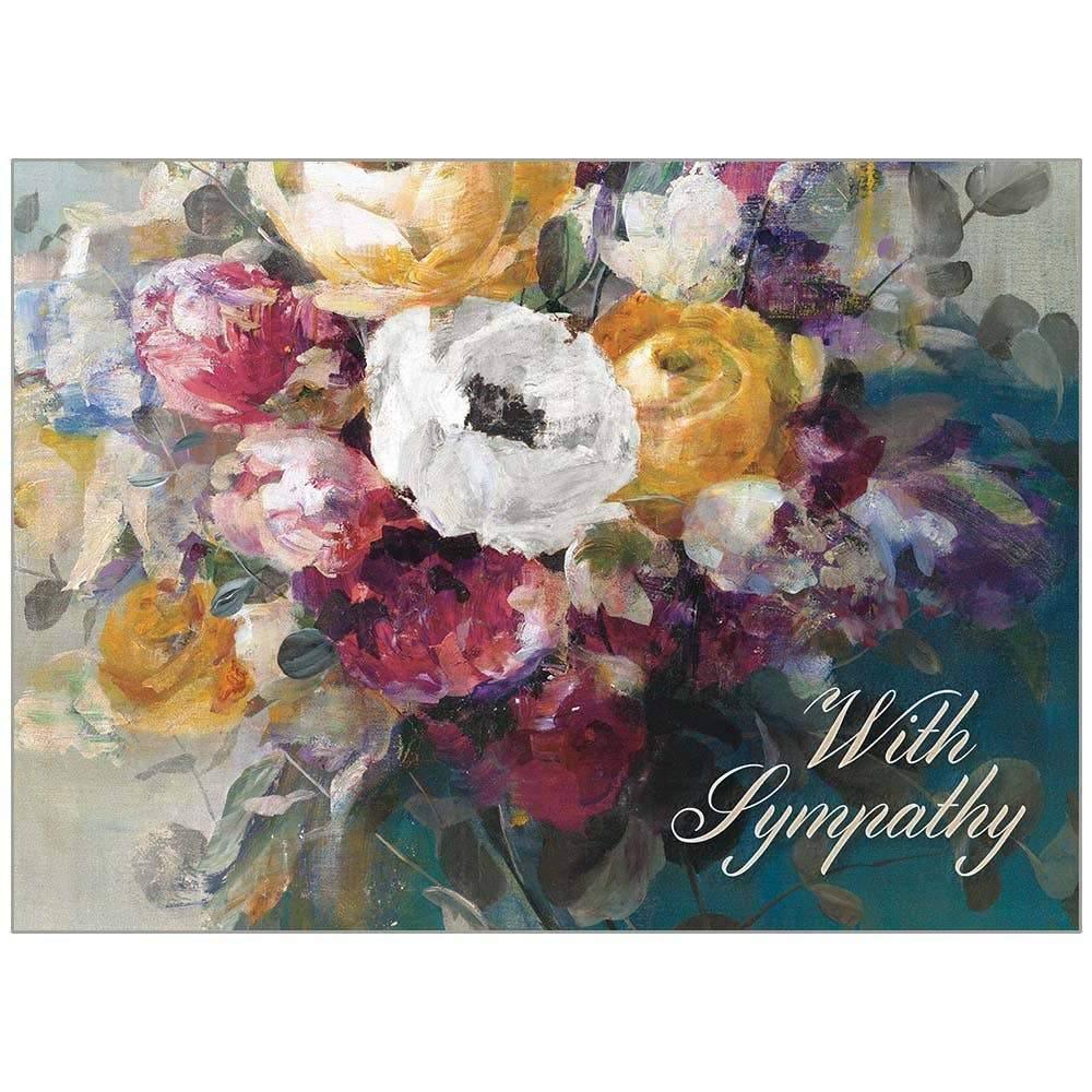 Bouquet Sympathy Card – Fruit of the Vine Boutique